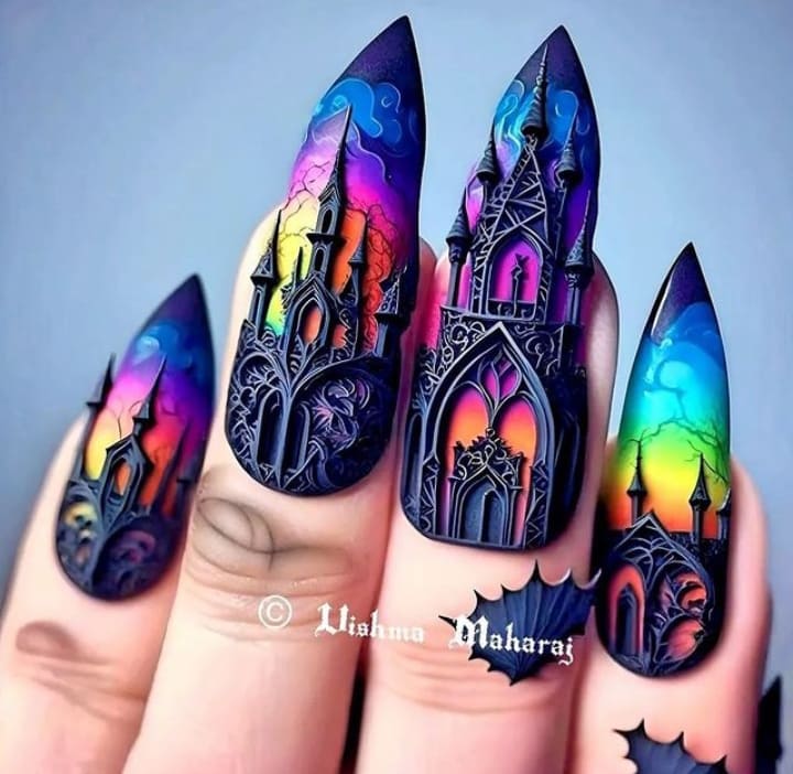 23 Spooky Halloween Nails Designs 2025 - Beauty Bruh