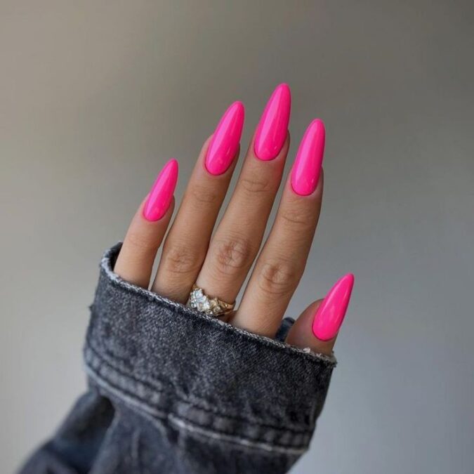 17 Pretty Pink Nail Inspo That's Fire - Beauty Bruh