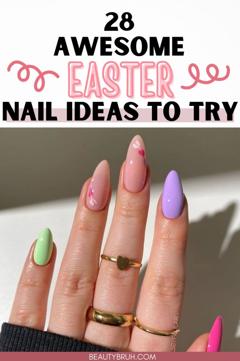 36 Cute Easter Nails Inspo 2025 - Beauty Bruh