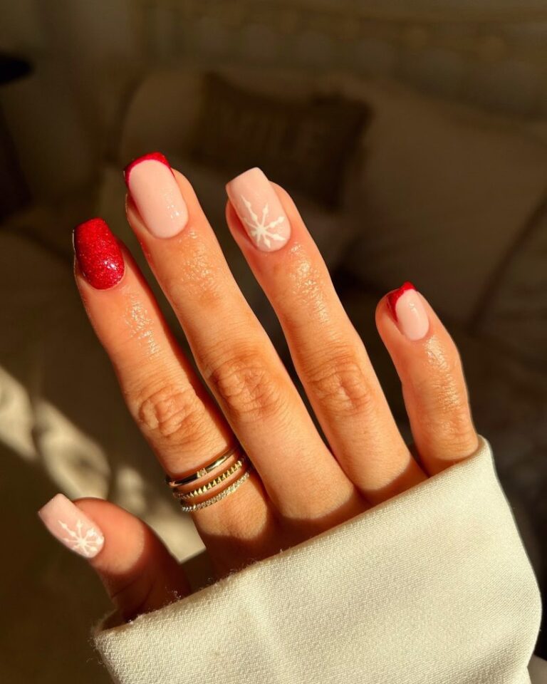 44 Gorgeous Short Winter Nails To Recreate - Beauty Bruh