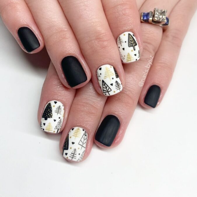 44 Gorgeous Short Winter Nails To Recreate - Beauty Bruh