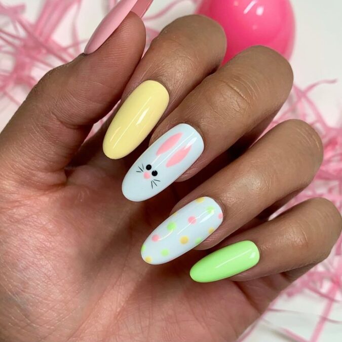 30 Cute Easter Nails Inspo To Copy RN - Beauty Bruh
