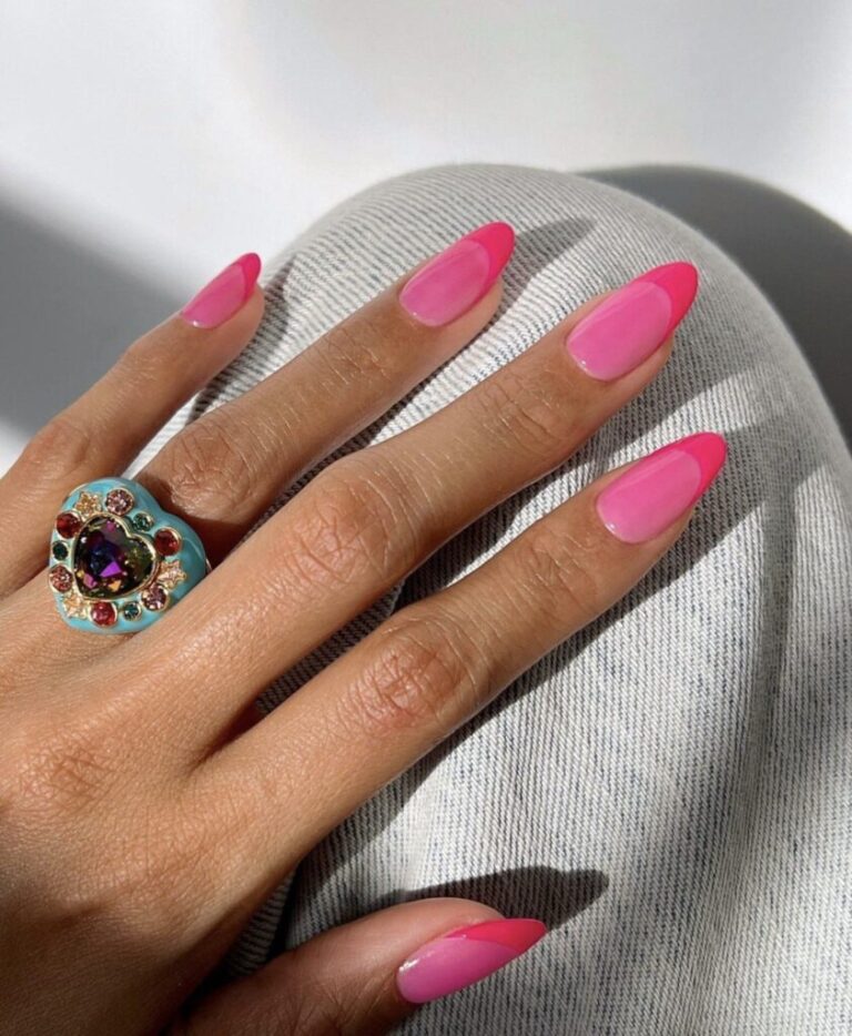 17 Pretty Pink Nail Inspo That's Fire - Beauty Bruh