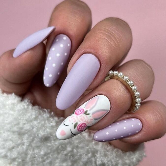 30 Cute Easter Nails Inspo To Copy RN - Beauty Bruh