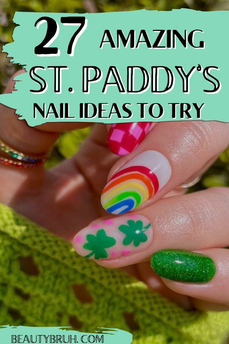 15 Beautiful St. Patrick's Nail Ideas For Good Luck - Beauty Bruh
