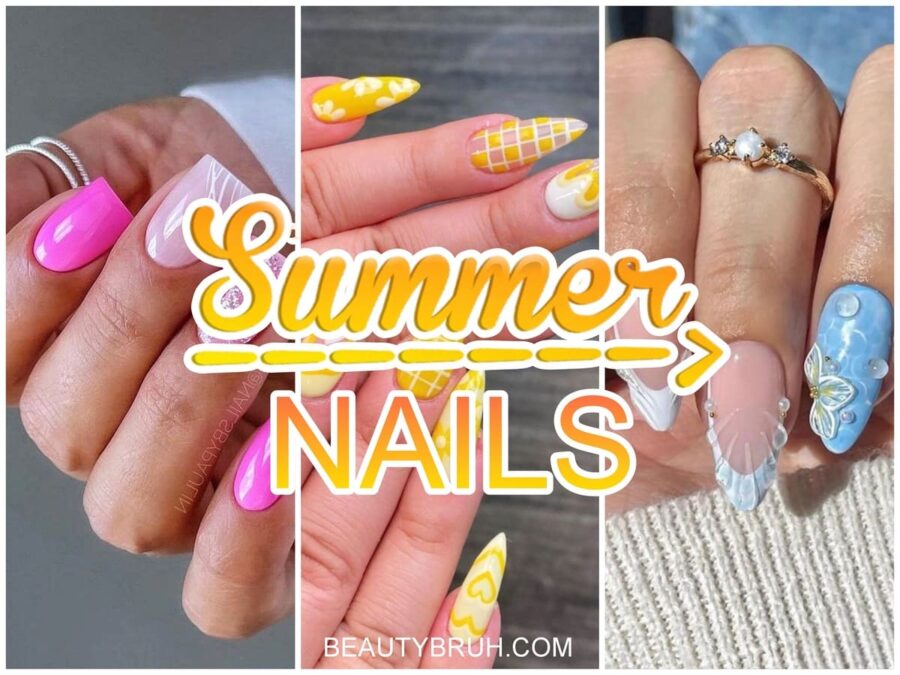 25 Stunning Summer Nails To Try - Beauty Bruh