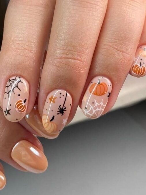 27 Amazing October Nail Ideas For Cozy Vibes - Beauty Bruh